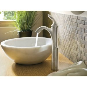 Moen Oil-Rubbed Bronze Single Hole Bathroom Sink Faucet Trim Kit with Deck Plate and Water Drain, Ideal for Bath Vanity Sinks, 6400ORB