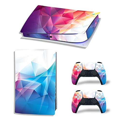 FXCON Anime for PS5 Digital Edition Skin for Console and Controllers Vinyl Sticker Durable, Scratch Resistant, Compatible with for P-S5 03368 Bubble Free