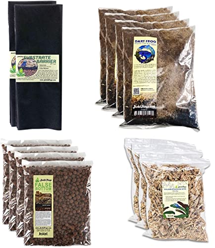 Josh's Frogs Bioactive Dart Frog Substrate Vivarium Bundle- Extra Large