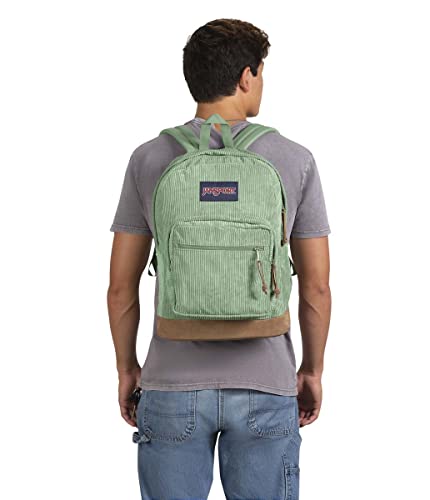 JanSport Right Pack Expressions Backpack - Travel, Work, or Laptop Bookbag - Loden Frost Corduroy