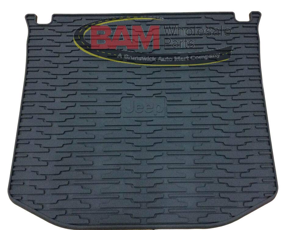 Compatible for 2011-2019 Jeep Grand Cherokee OEM Rubber Rear Cargo Mat 82212085 Mopar