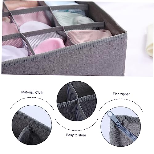 STOBAZA Vanity Storage Drawers 1pc Box Socks Storage Box Vanity Drawer Tie Organizer Clothing Drawers Sock Drawer Sock Organizer Box Compartment Sock Box Compartment Sock Storage Box