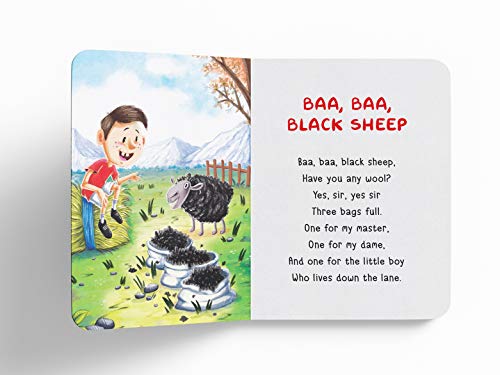 Nursery Rhymes Board Book: Illustrated Classic Nursery Rhymes (My First Book series)