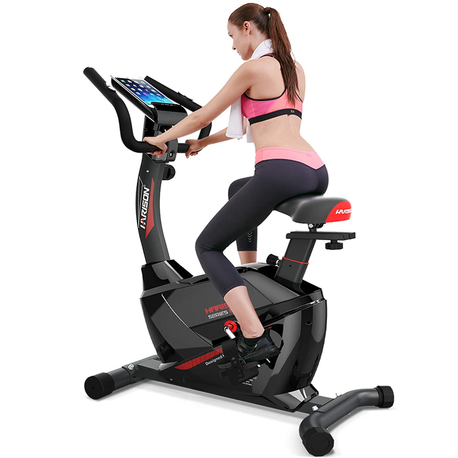 HARISON Indoor Exercise Bike and AB Roller