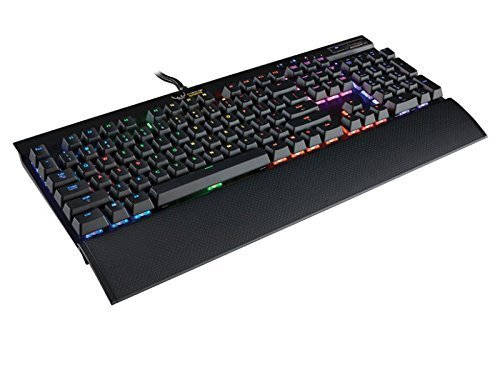 Corsair Gaming K70 RGB LED Mechanical Gaming Keyboard - Cherry MX Red CH-9000065-NA (Renewed)