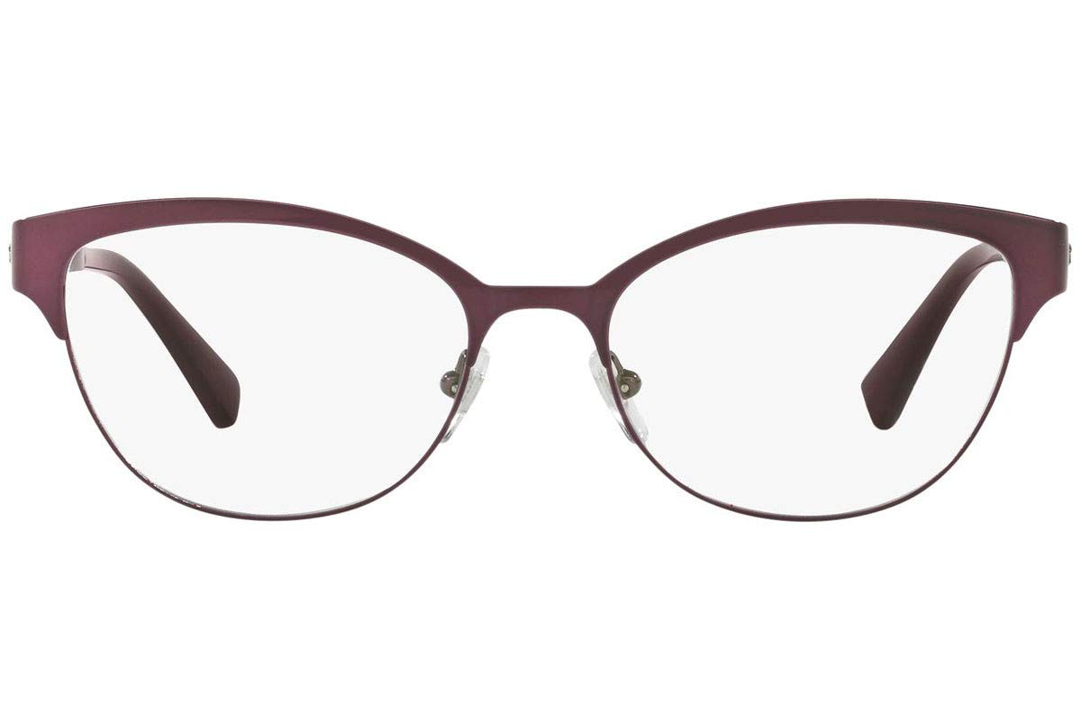 Versace VE1240-1397 Eyeglasses, Plum w/Demo Lens, 53mm