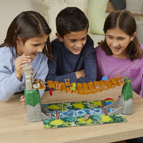 Hasbro Gaming Forbidden Bridge Game, Adventure Board Game, Fun Kids Game for Ages 7 and Up, Game for 2 to 4 Players