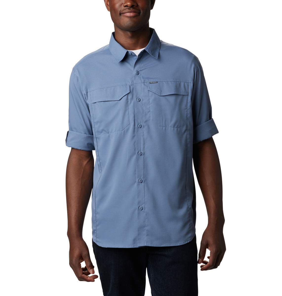 Columbia Men's Silver Ridge Lite Long Sleeve Shirt, Uv Sun Protection, Moisture Wicking Fabric