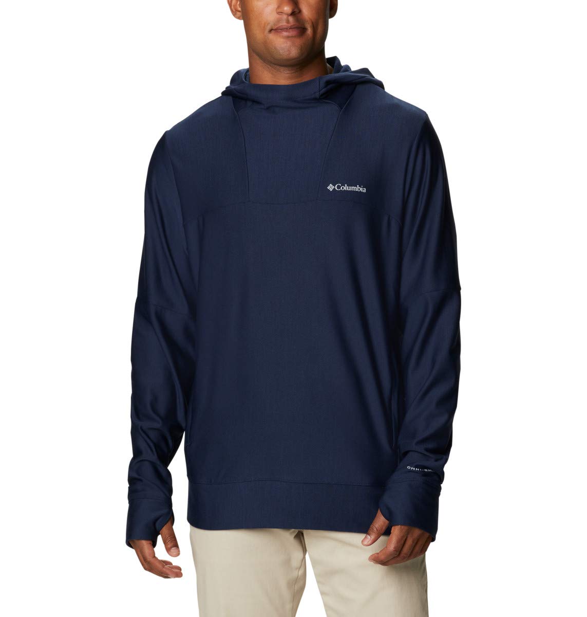 Columbia Men's Maxtrail Long Sleeve Midlayer Collegiate Navy