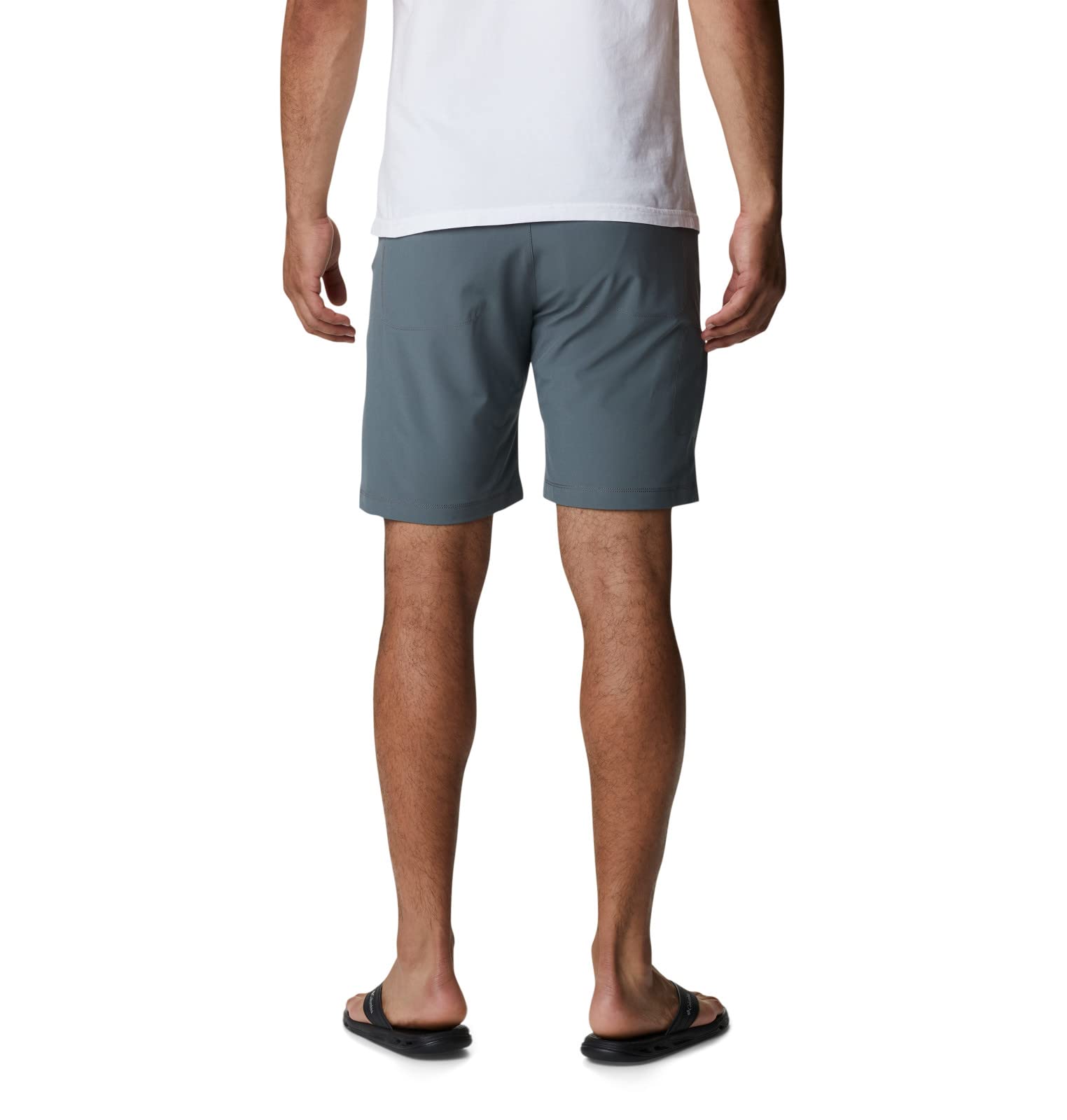Columbia Men's Outdoor Elements Five Pocket Short, City Grey, 42x9