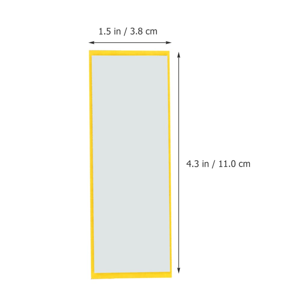 Gatuida Adhesive Fingerboard Foam Tape 10pcs Finger Skateboard Sticker Handle White Child Non-Slip Foam Major Finger Skateboard -Skid Tape