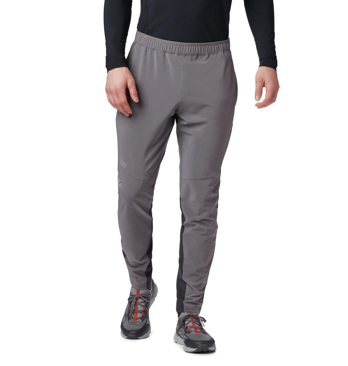 Columbia Men's Rogue Runner Train Pant, Black, Small x Long