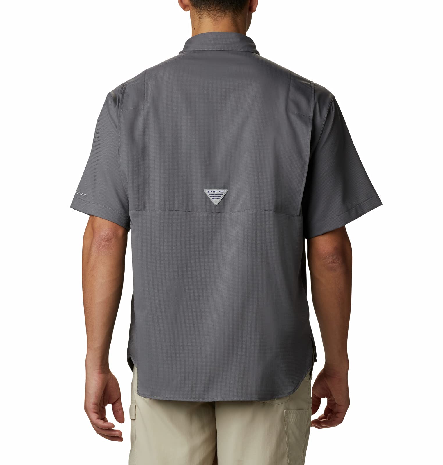 Columbia Men's Standard Tamiami II SS Shirt, City Grey, Large