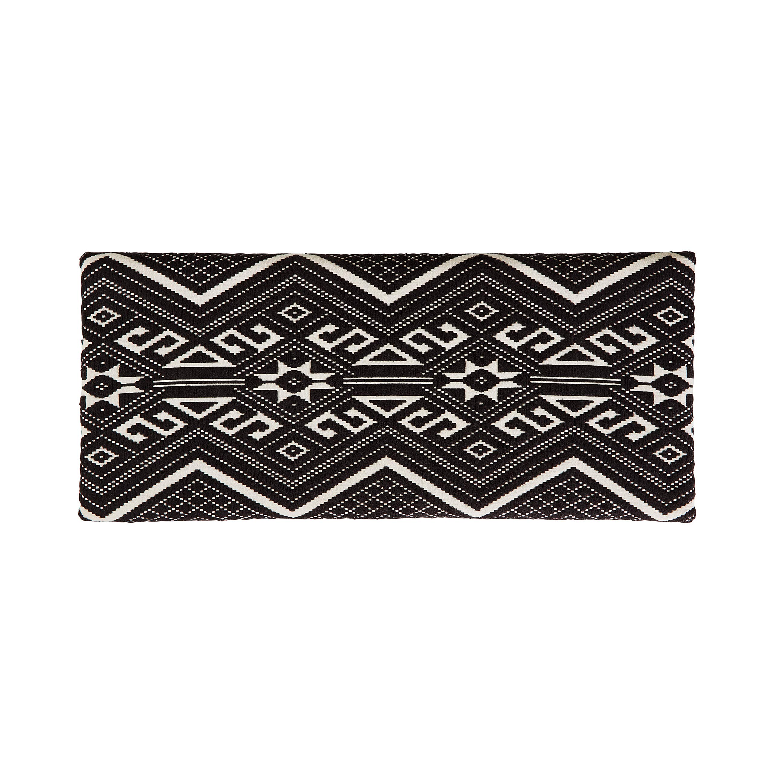 Coaster Furniture Upholstered Black and White Storage Bench 918490