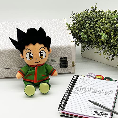 JUST FUNKY Official Hunter X Hunter Full Size Bounty Hunter Plush โ 9" Tall Gon & Killua-Themed Anime Collectible โ Show Off Your NEN, Great Home Decor โ Great Gift for Fans, Bring Everywhere You Go!