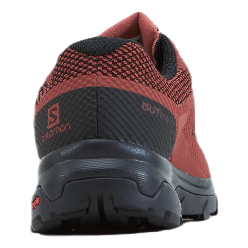 Salomon Outline Gore-TEX Hiking Shoes for Women, Trellis/Navy Blazer/Guacamole, 5