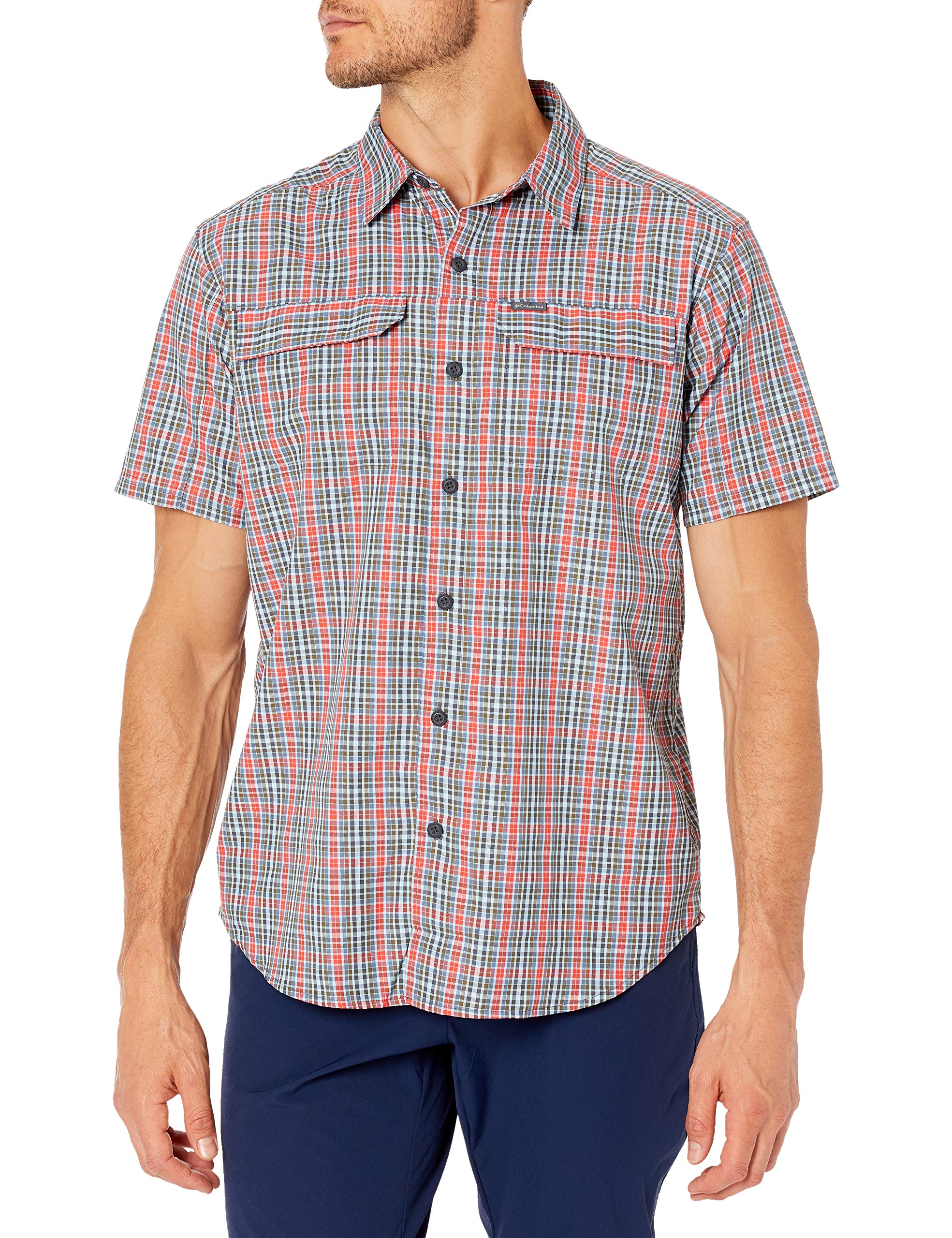Columbia Silver Ridge™ 2.0 Multi Plaid Short Sleeve Shirt Mountain Gingham MD