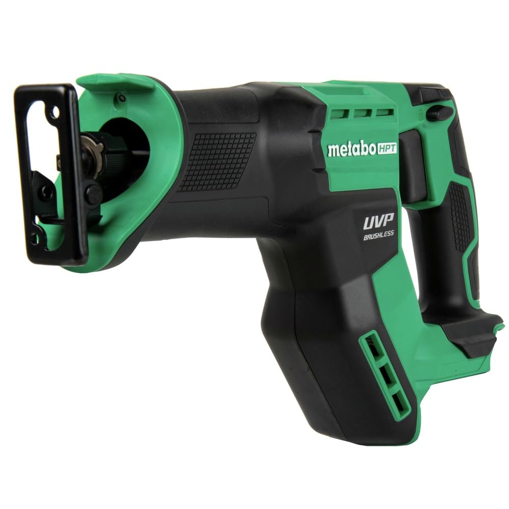 Metabo HPT Cordless 18V MultiVolt⢠Compact Reciprocating Saw | Tool Only - No Battery | 4 Speed Modes | User Vibration Protection | Lifetime Tool Warranty | CR18DMAQ4