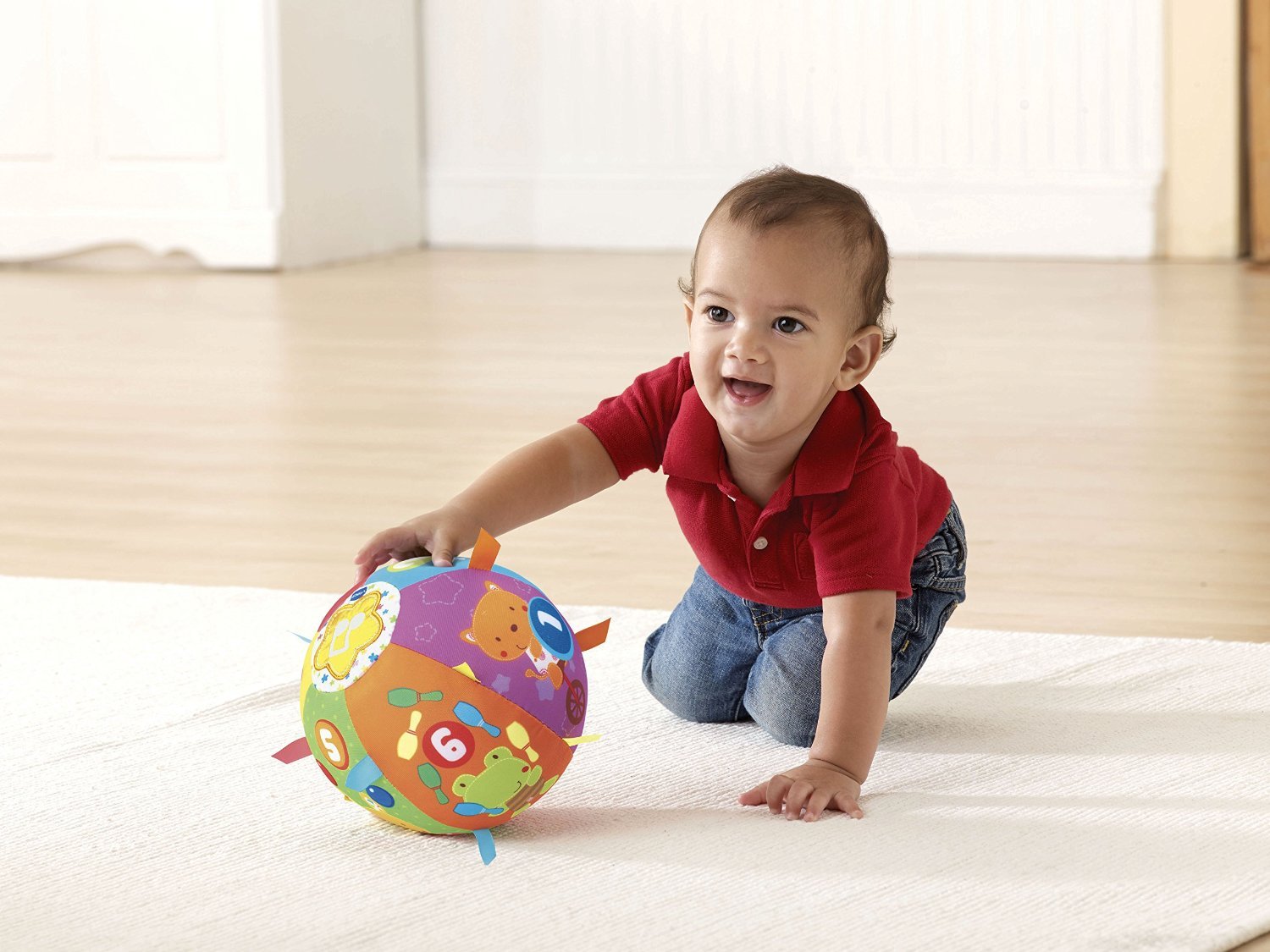 VTech Lil' Critters Roll & Discover Ball,Multicolor