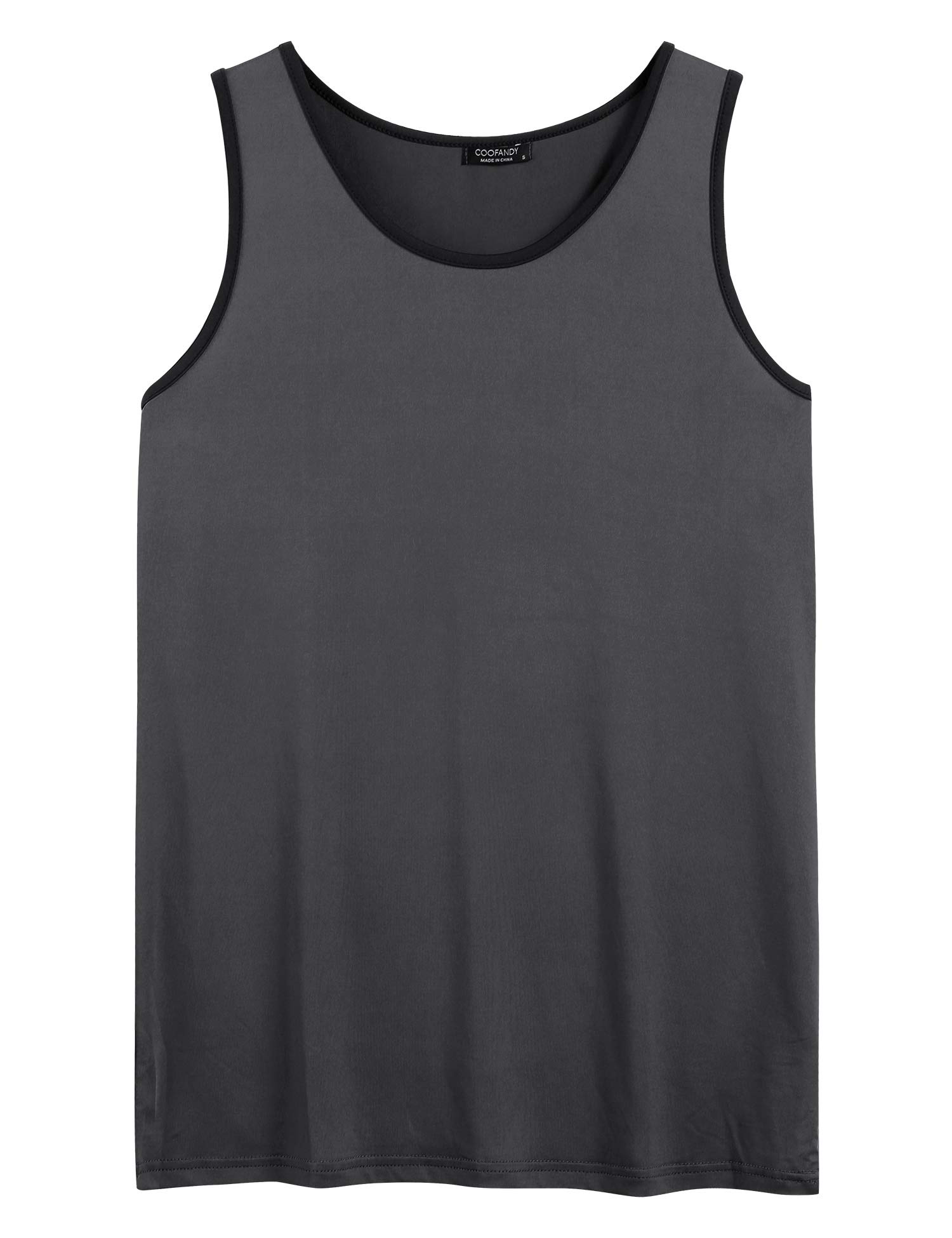 COOFANDY Men's 3 Pack Workout Tank Tops Gym Bodybuilding Shirts Sleeveless Muscle T Shirts