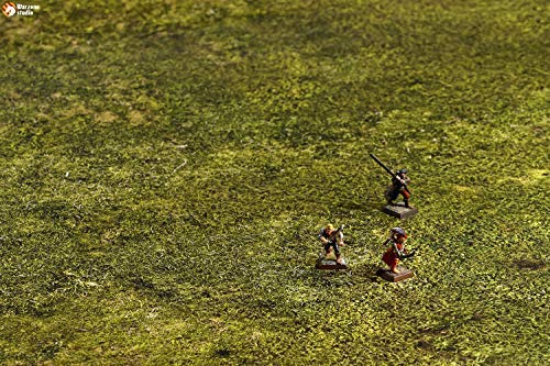 Warzone Studio 3’ x 3’ Rubber Battle Mat: Meadows + Bag