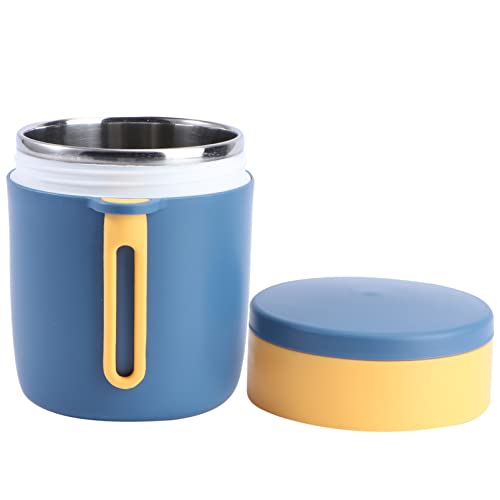LIFKOME 450ml Food Stainless Steel Insulated Coffee Mug with Handle Double Wall Vacuum Travel Mug Food Jar Soup for Hot & Cold Foods Food Jar for Toddlers &