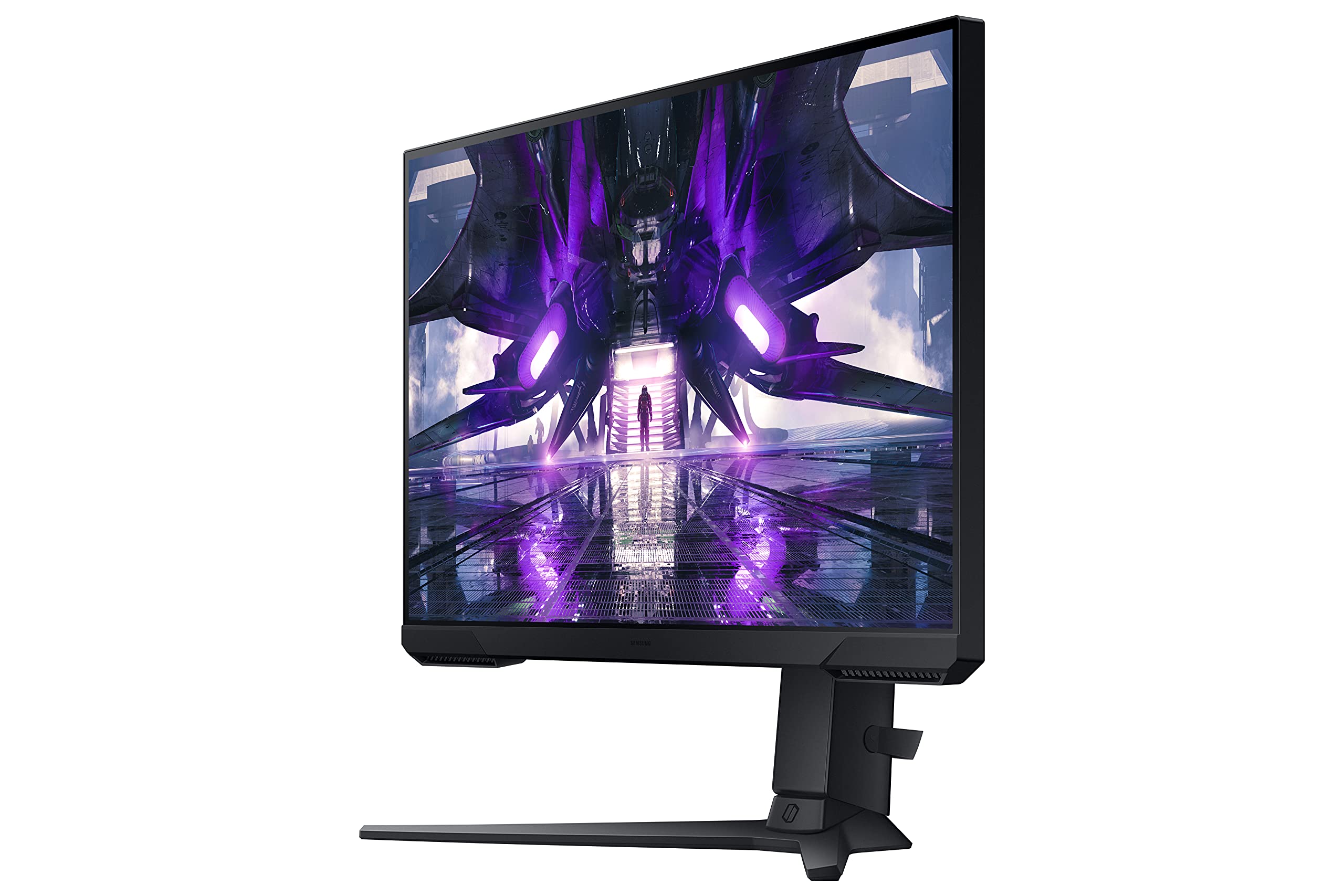 SAMSUNG 27” Odyssey G30A Gaming Computer Monitor, FHD LED Display, 144Hz, 1ms, FreeSync Premium, Adjustable, Borderless Design, LS27AG302NNXZA, Black (Renewed)