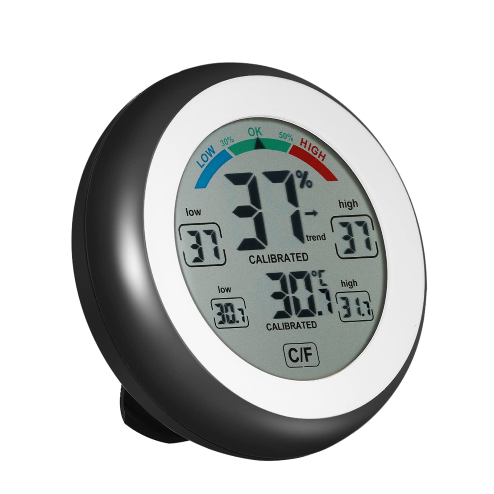 LNYHLXS Digital Thermometer Hygrometer Temperature Humidity Meter Max Min Value Trend Display Temperature Humidity Meter