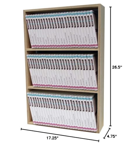 Stamp-n-Storage Shelf Unit - Mega Stamp Case Shelf with Back - Wall Mount