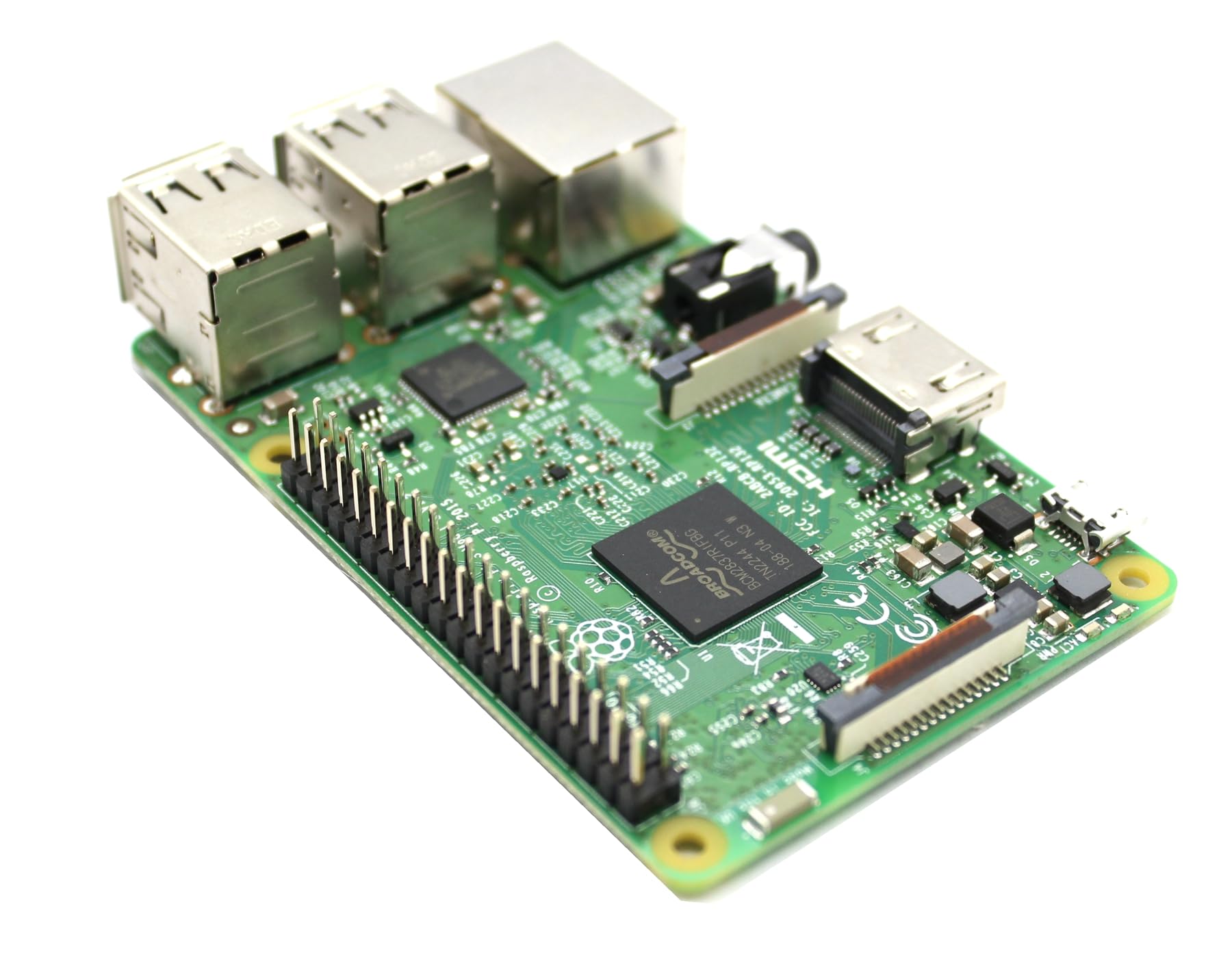 DIGISHUO Raspberry Pi 3 Model B Board 1G Ram 400MHz Wireless LAN and Bluetooth 3B+ Version (Raspberry Pi 3B Module)