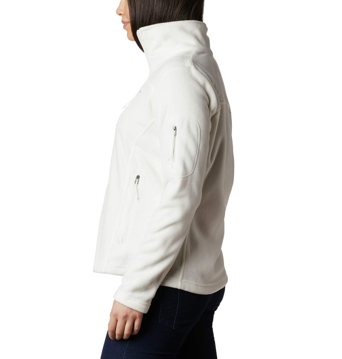 Columbia Women's Fast Trek II Jacket, Sea Salt, 2X Plus