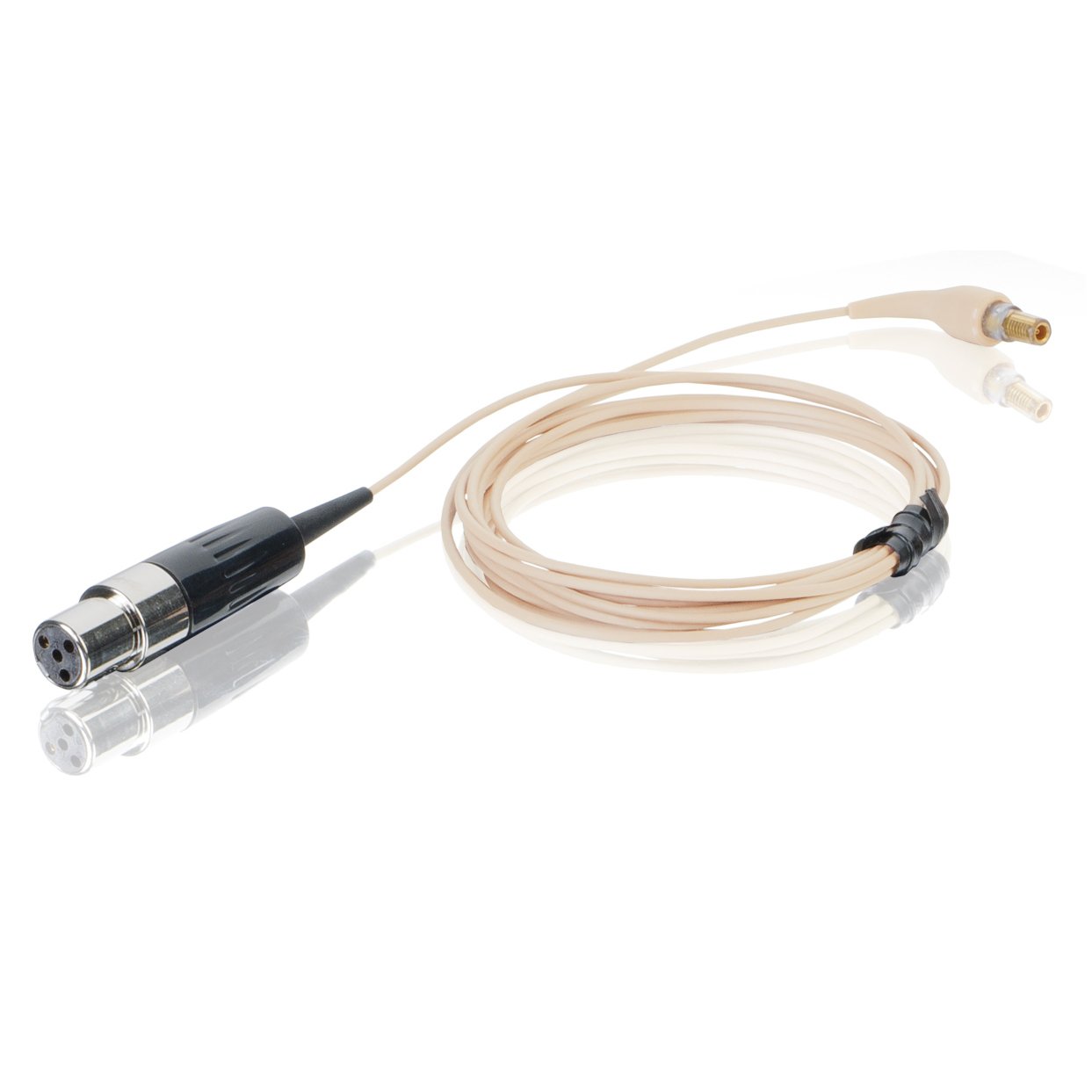 Countryman H6CABLELNC H6 Headset Snap-On Cable for Pigtail Leads Transmitters (Light Beige)
