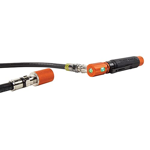 Klein Tools VDV512-007 Wire Tracer, Coax Cable Pocket Continuity Tester with Remote, Audible Beep and LED