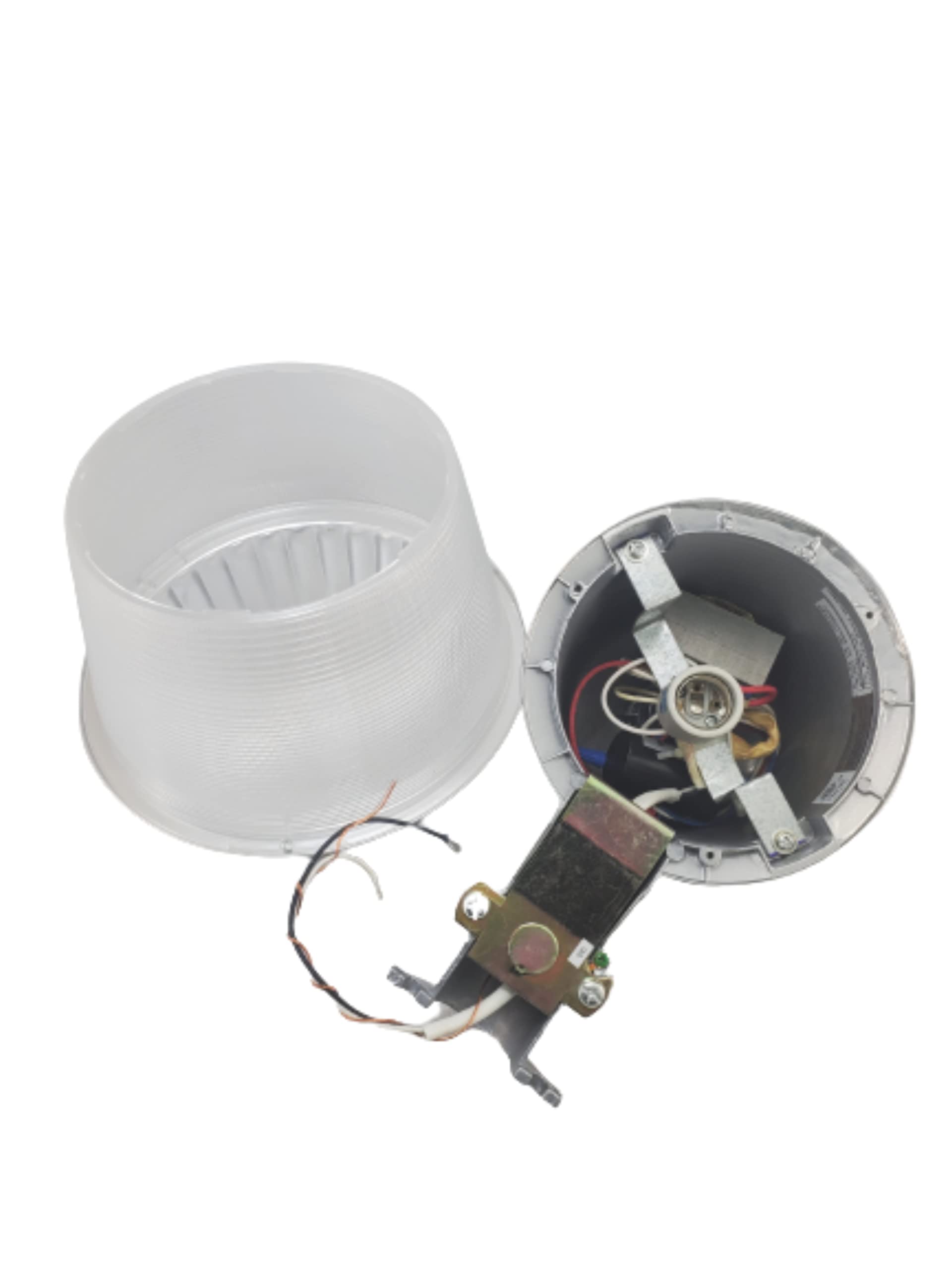 Touch & Glow Security Area Light β Ultra Bright Dusk to Dawn High-Pressure Fluorescent Light with Photocell for Outdoor Safety | Heavy Duty Wall Mount, EZ-FLA