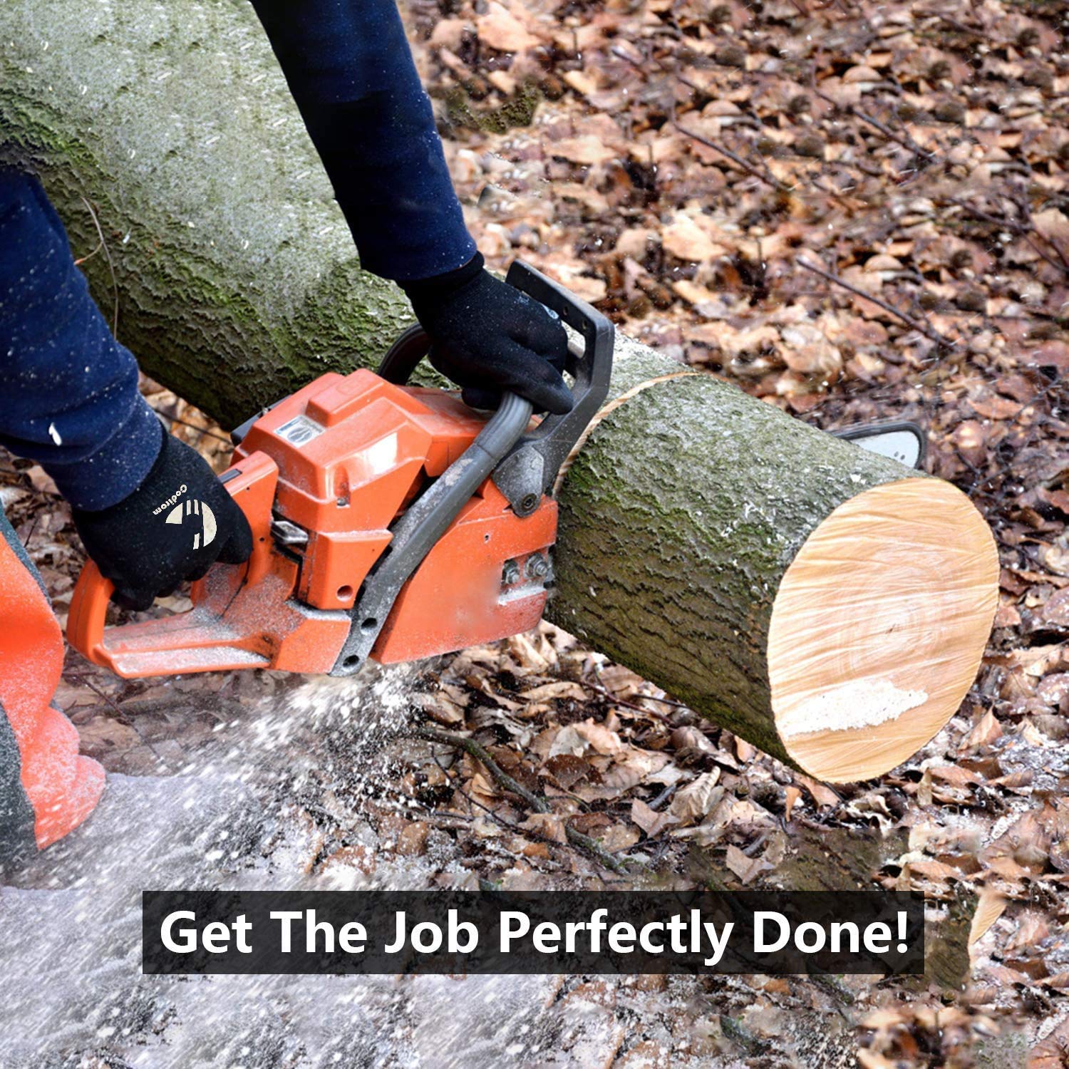 Codirom 2 in 1 Chainsaw Sharpener 2 in 1 Easy File Sharpener 3/16" 13/64" 7/35" Round Files (for 3/8" .325" .404" Chainsaw Chain)
