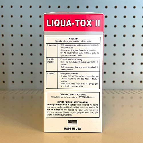 Liquatox (There are 8 Pouches each with 1.7 oz of liquid per pouch)