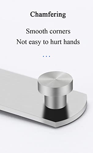 Combi Bolt Door Lock ,Sliding Door Lock , Sliding Bolt Door Locks Padlock, Stainless Steel Door Latch, 90 Degree Door Buckle for Cabinet, Bar, Closet, (Size:49mm) (Size : 70mm) ( Size : 70mm ( Size :