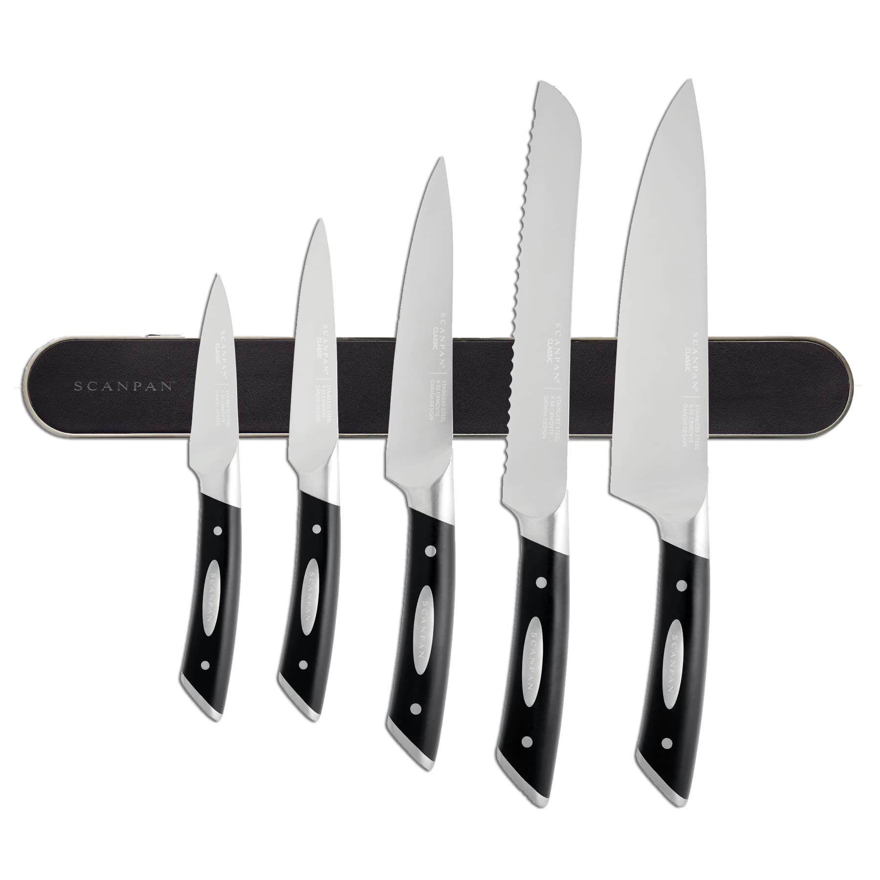 Scanpan Classic Knife Cutlery Set, Stainless Steel, 2.3