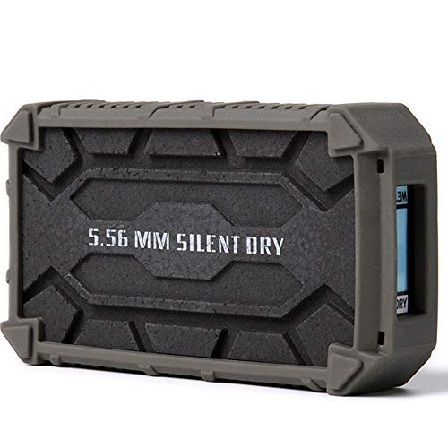 SD SILENT DRY Pioneer Gun Safe Dehumidifier, Reusable mini Portable Dryer effective for up to 20L, Fast renew and Mold remover for Gun/Safe/Camera/Instrument, 1 piece in one package, Ranger Green