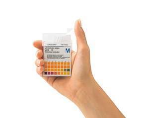 pH Tester Strips (100 Count) - Body Acid/Alkaline Test - Range pH 5.0-10.0 - EMD ColorpHast, 1 Pack
