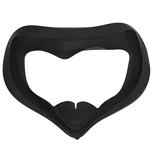Eye Protect Cover, Practical VR Face Cushion Sweatproof Light Blocking for Oculus Quest2 VR Headset(Black)