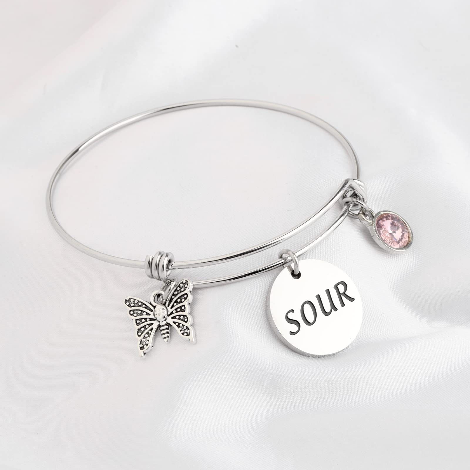 FAADBUK Singer Inspired Gift Singer Fans Gift Singer Gift Singer Bracelet (sour bracelet)