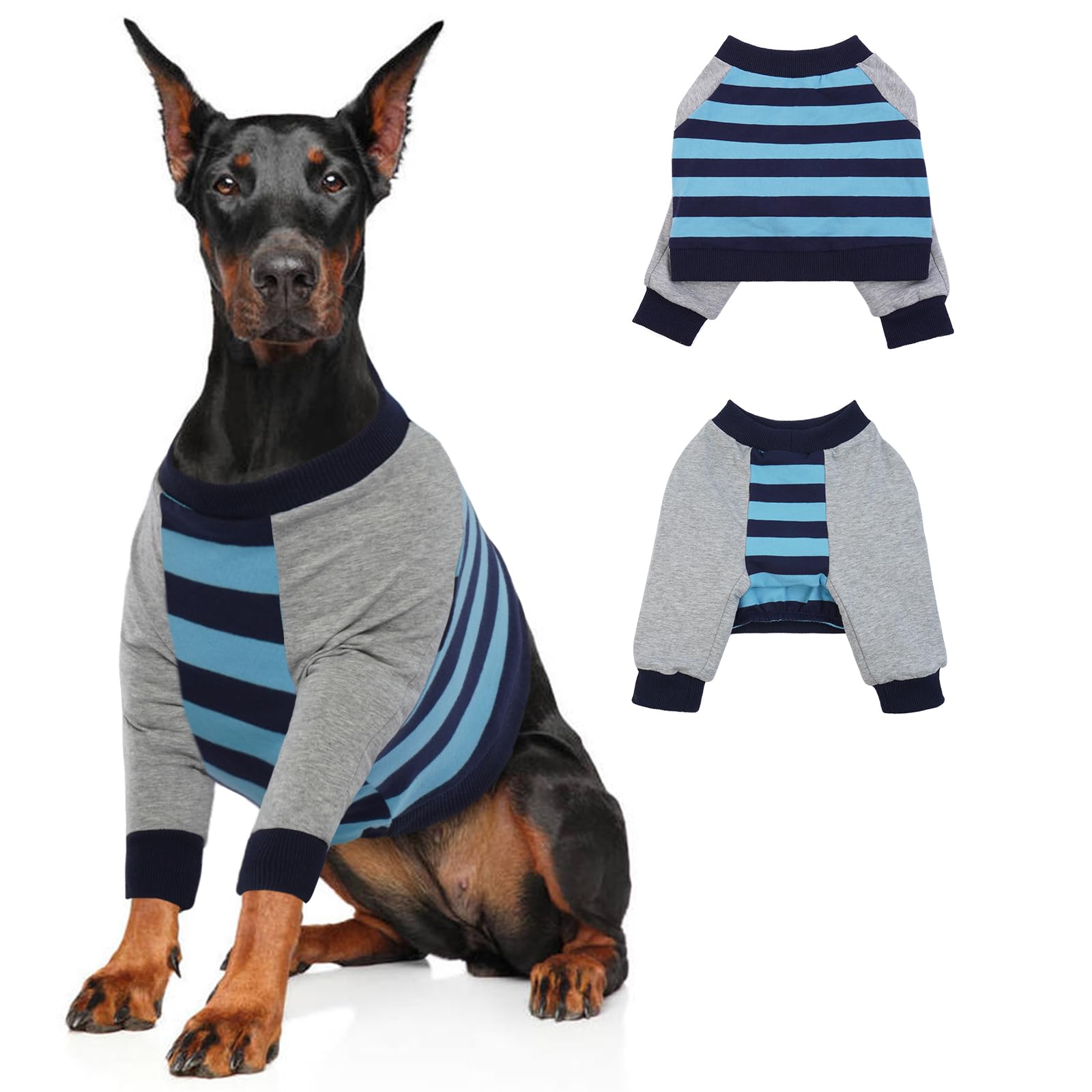 IDOMIK Dog Recovery Suit Female Male for Front Legs