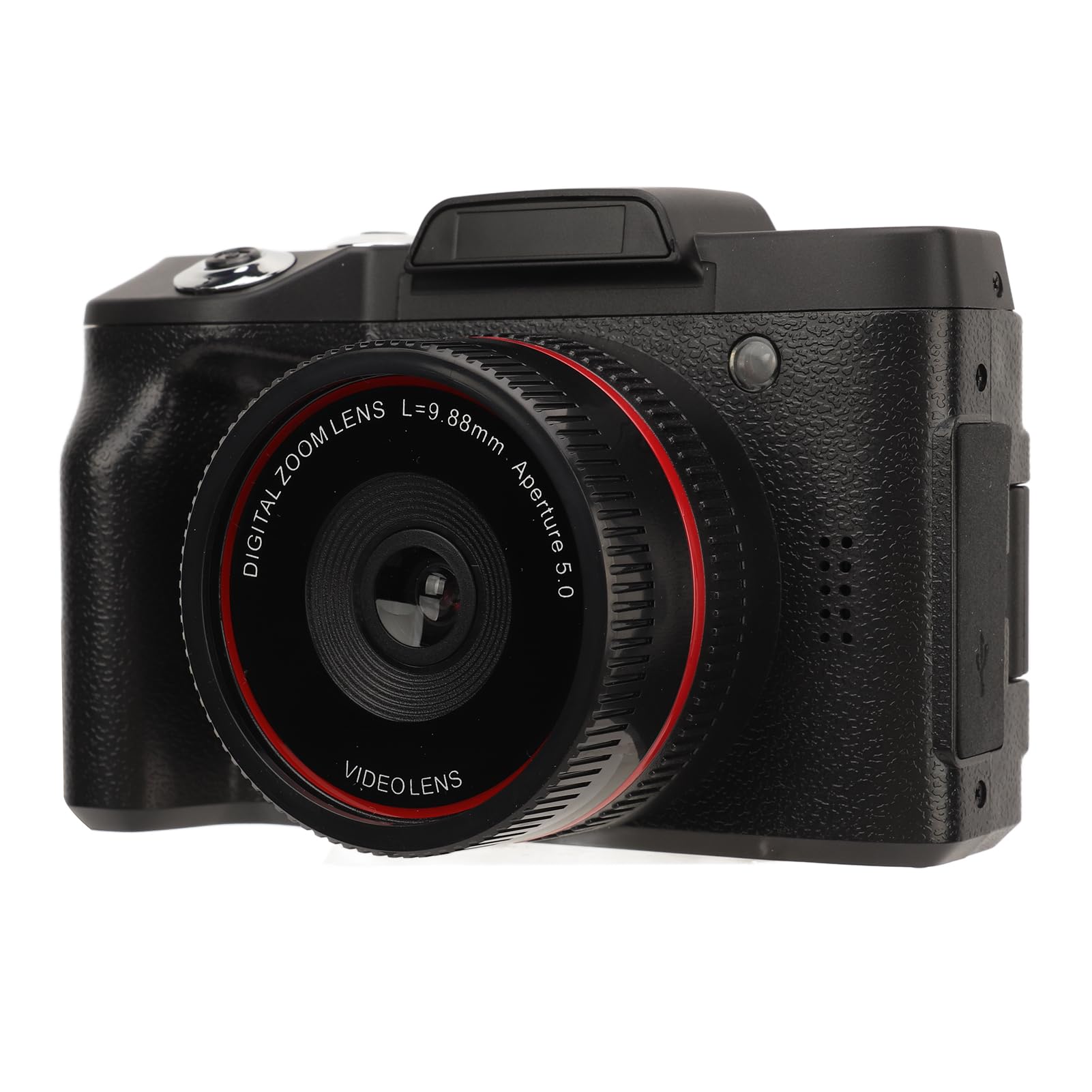 Digital Kids Camera, 1080P Compact Digital Camera, 16MP HD Flip 2.4in TFT Screen 1/4 Thread Hole 16X Digital Zoom Compact Camera for Kids Teens Photo