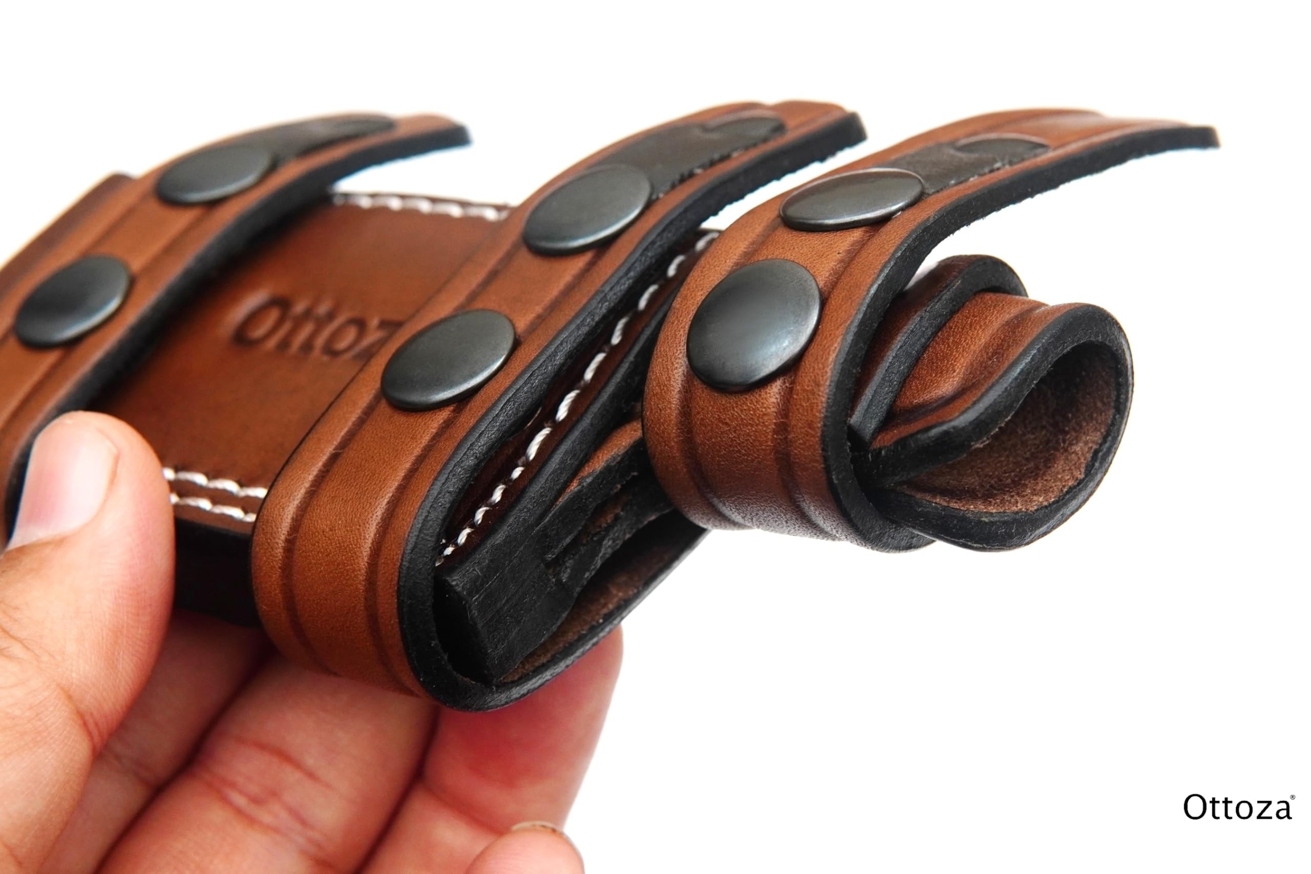 Ottoza Leather Knife Sheaths for Fixed Blade Knives, Small Knife Sheath RIGHT HAND Leather Knife Sheath for Belt, Leather Knife Holster Belt Knife Holder, Horizontal Knife Sheath for Belt No:126