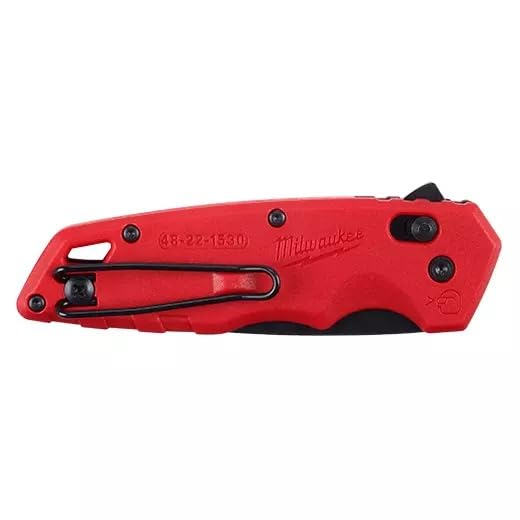 LRYXYY 48-22-1530 For Milwaukee Tool FASTBACK Stainless Steel Spring Assisted Folding Knife