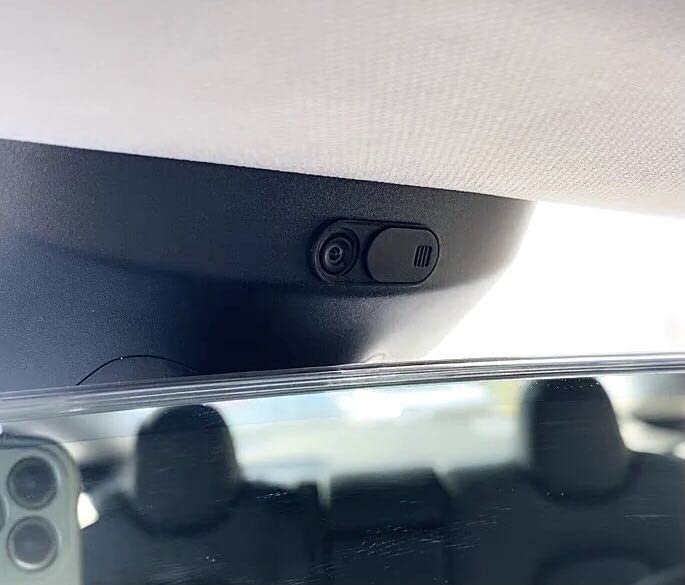 Ultra-Thin Webcam Privacy Cover Camera Cover silde for Laptops, MacBook Pro, MacBook Air, iMac, iPad Pro, PC, Computer, Fit for Tesla Model 3 Car Camera Privacy Cover Tesla Model Y