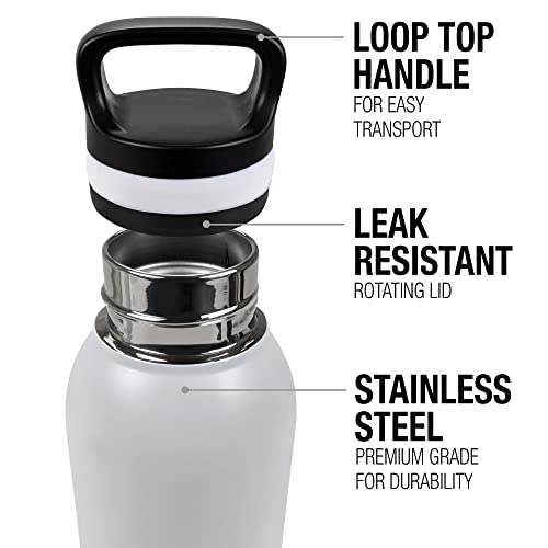 Harry Potter OFFICIAL Dobby 24 oz Insulated Canteen Water Bottle, Leak Resistant, Vacuum Insulated Stainless Steel with Loop Cap
