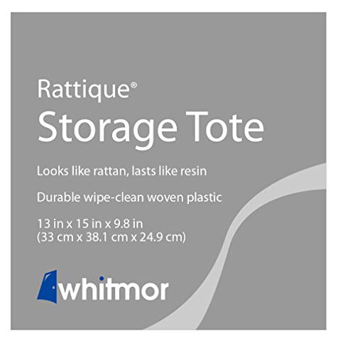 Whitmor Rattique Storage Crate - Java