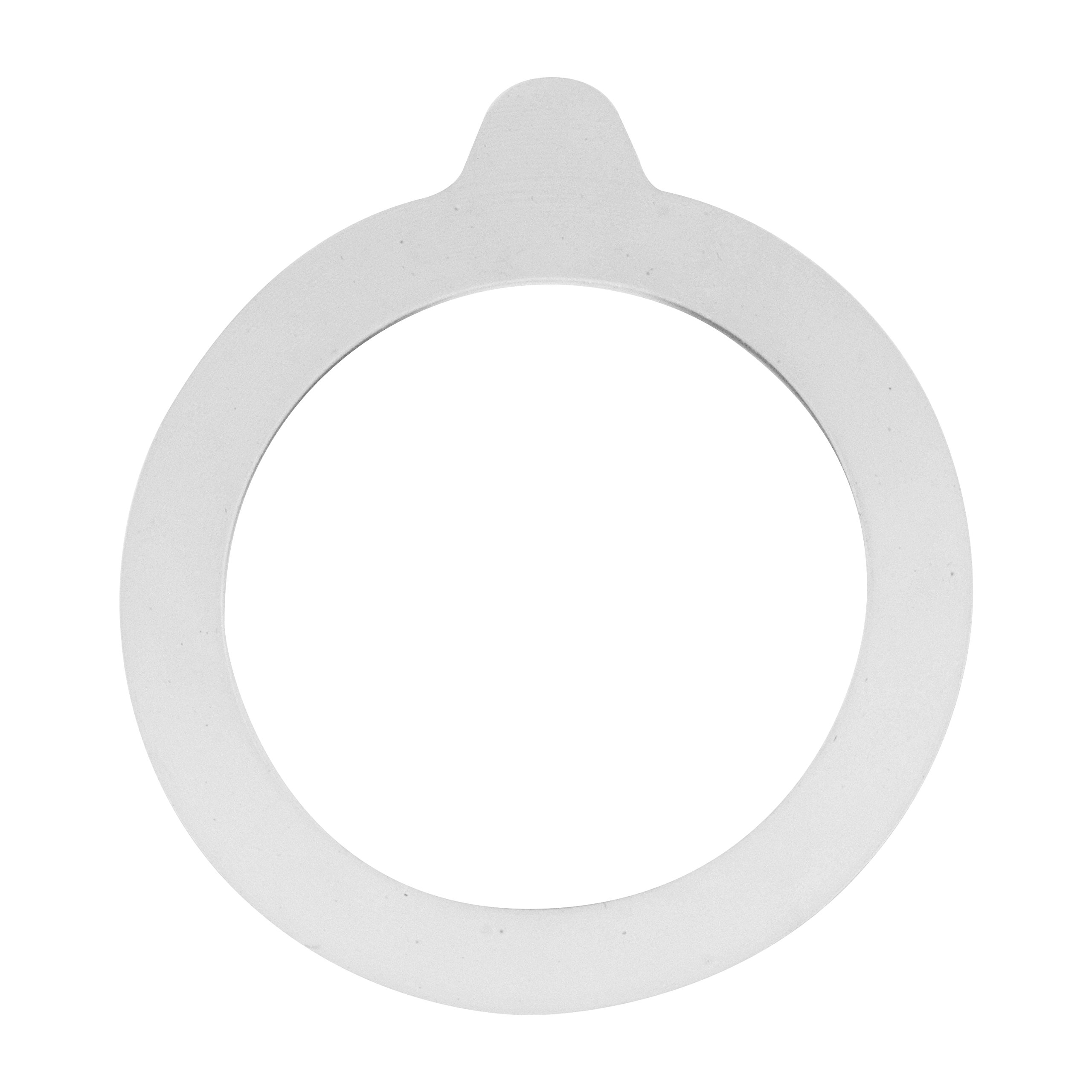Sunshine Mason Co. Wire Bail Rubber Jar Gaskets 3.5"(90mm), fits Bormioli Fido Jars Made in USA 6 Pieces